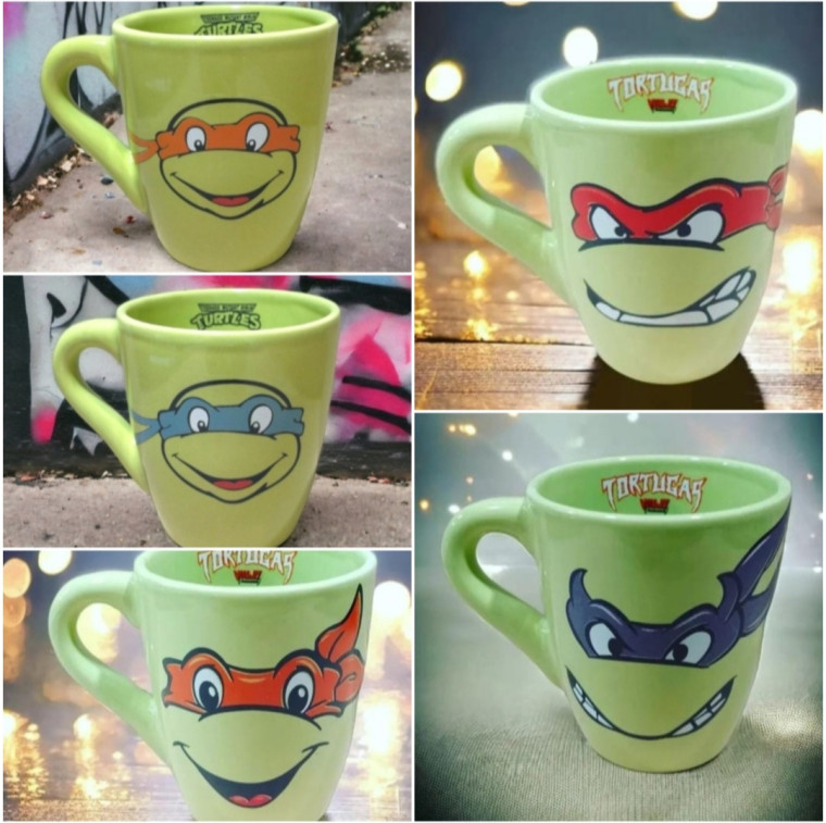 Taza Tortugas Ninja Mayorista Anni Toon